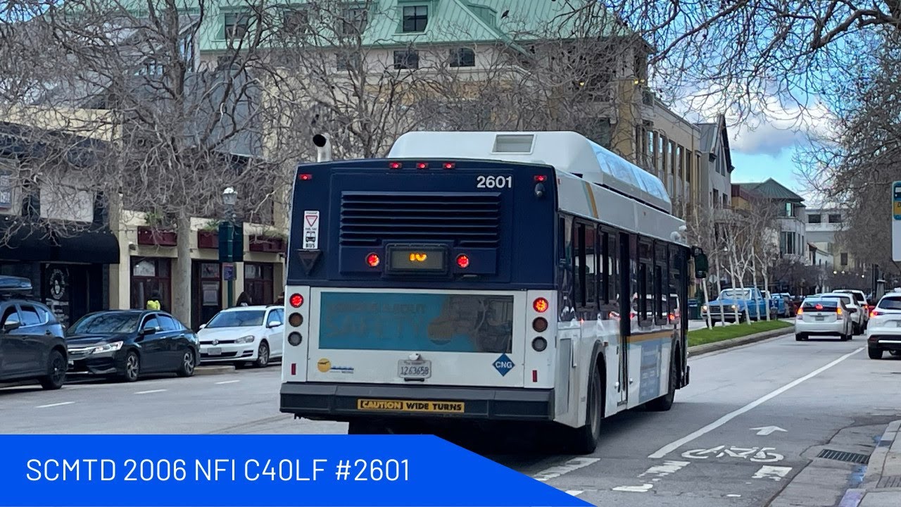 Santa Cruz Metro - 2006 New Flyer C40LF #2601 on Route 20 Delaware ...