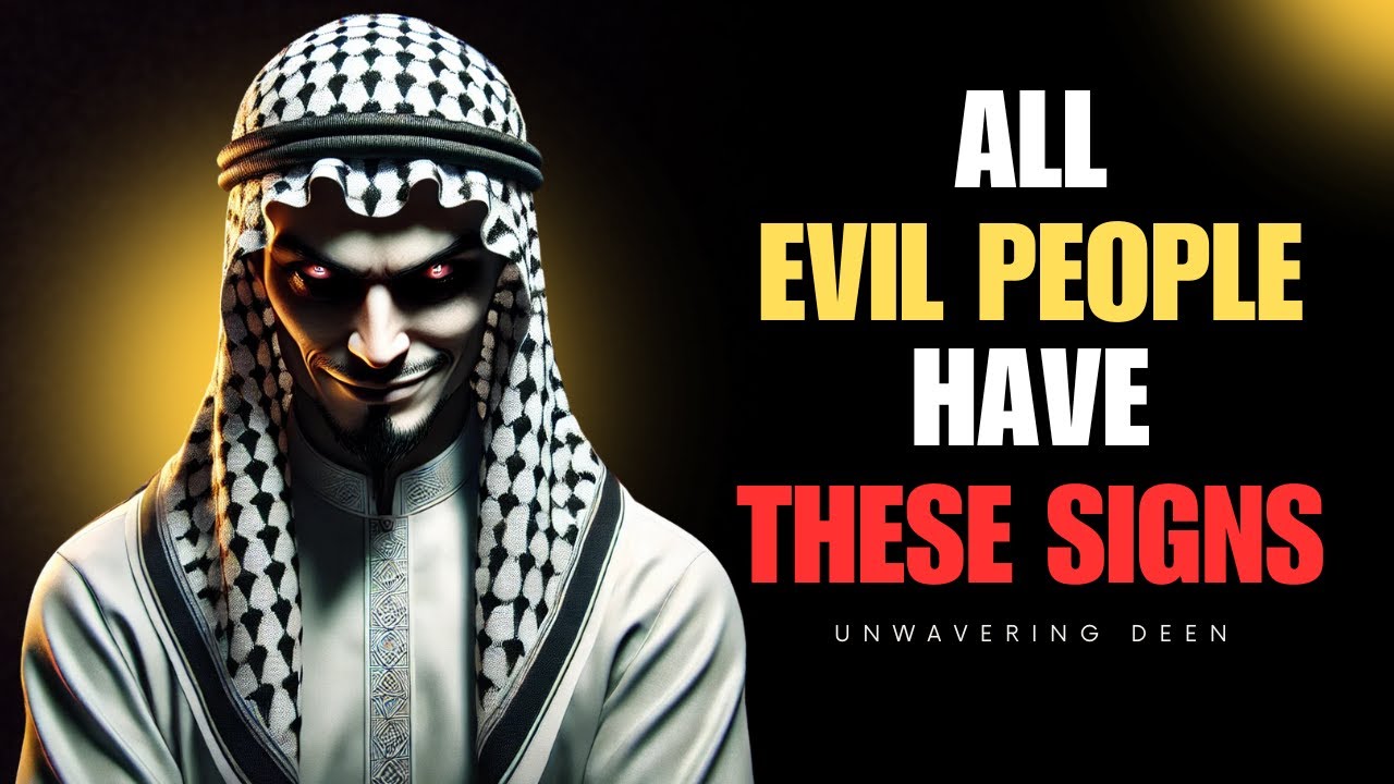 6 RED FLAGS That Reveal EVIL People Around You - YouTube