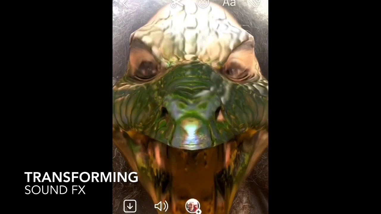 Facebook Messenger Dragon Filter - YouTube