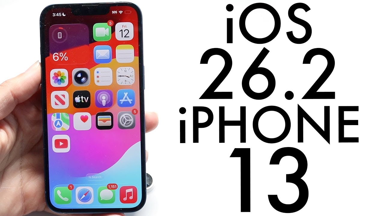 iOS 26.2 On iPhone 13! (Review) - YouTube