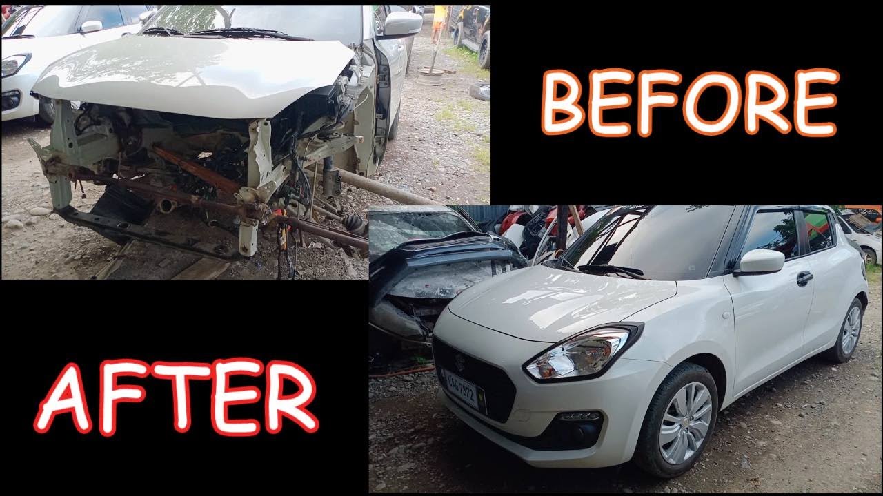 SUZUKI SWIFT 2021 model ( Allignment and repair ) - YouTube