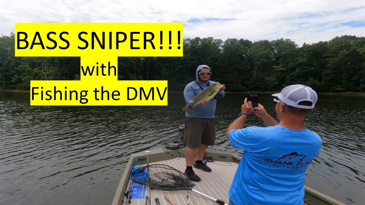BASS SNIPER!! With Fishing the DMV - YouTube