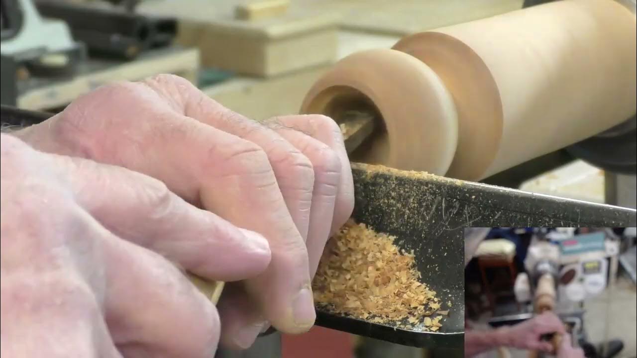 Woodturning - Off Centre/Eccentric Yew Goblet - YouTube