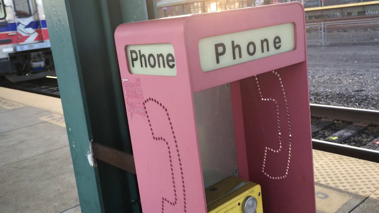 Emergency Phone Pedestals at Thorndale SEPTA Station - YouTube