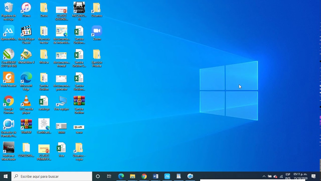 Ejercicio Papelera y configuracion - YouTube