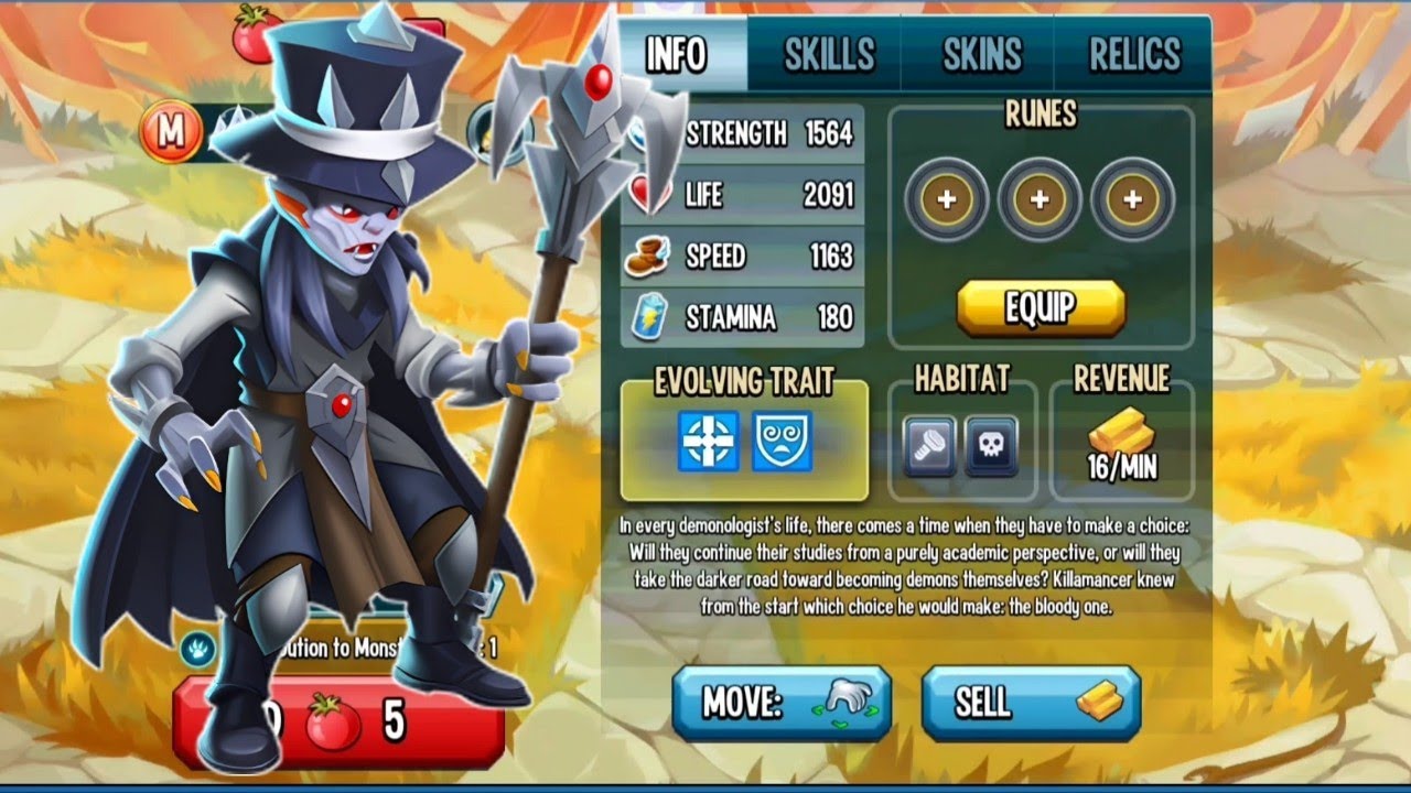 Monster Legends : KILLAMANCER Level 100 [Legend Pass Free Monster ...