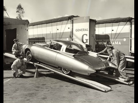 GM Motorama 1956: "Dream Cars of the Future" Hit Miami - YouTube