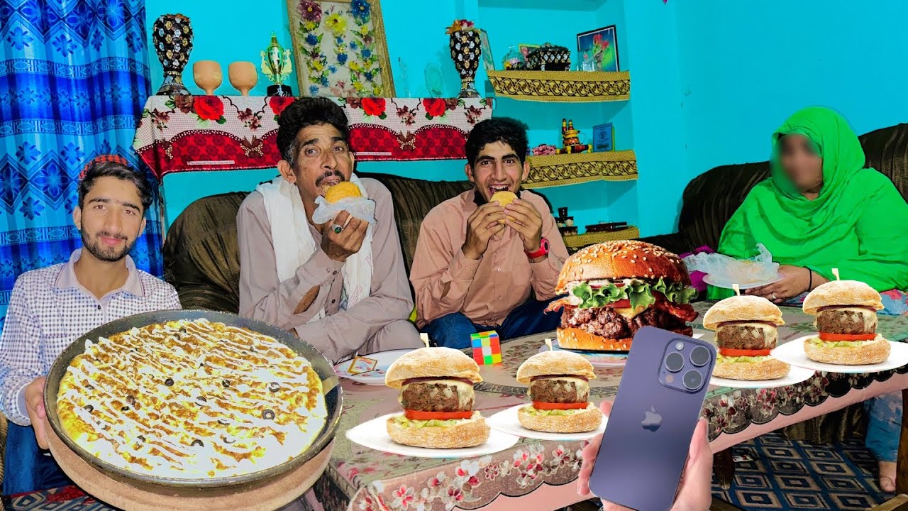 BIG PARTY 🎊 With Family \ i phone 14 pro max ki party Da di - YouTube