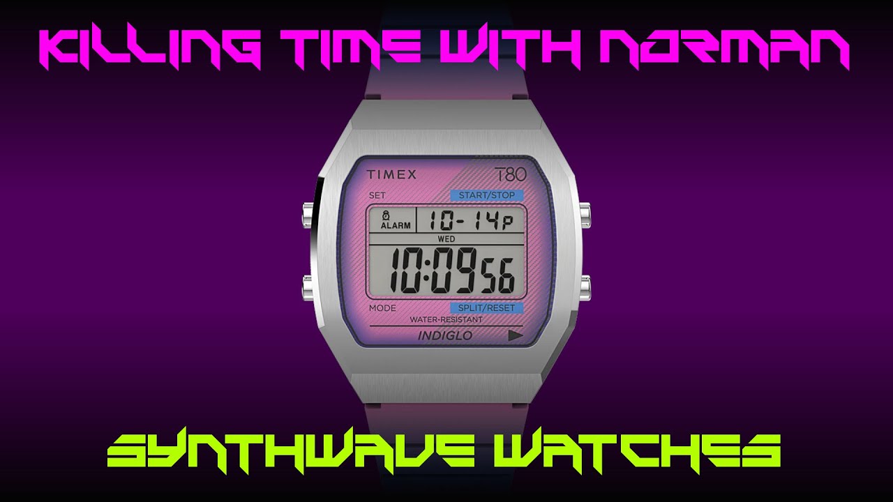 Synthwave Watches - 1980s Nostalgia! - YouTube