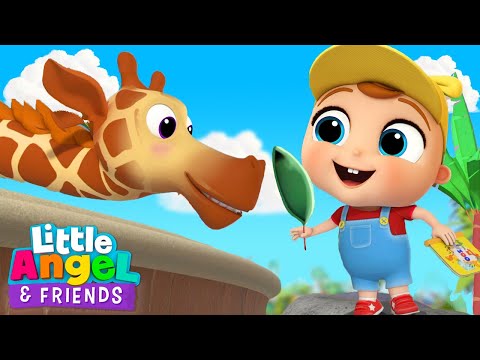 Animals At The Zoo | Little Angel And Friends Kid Songs - YouTube Music