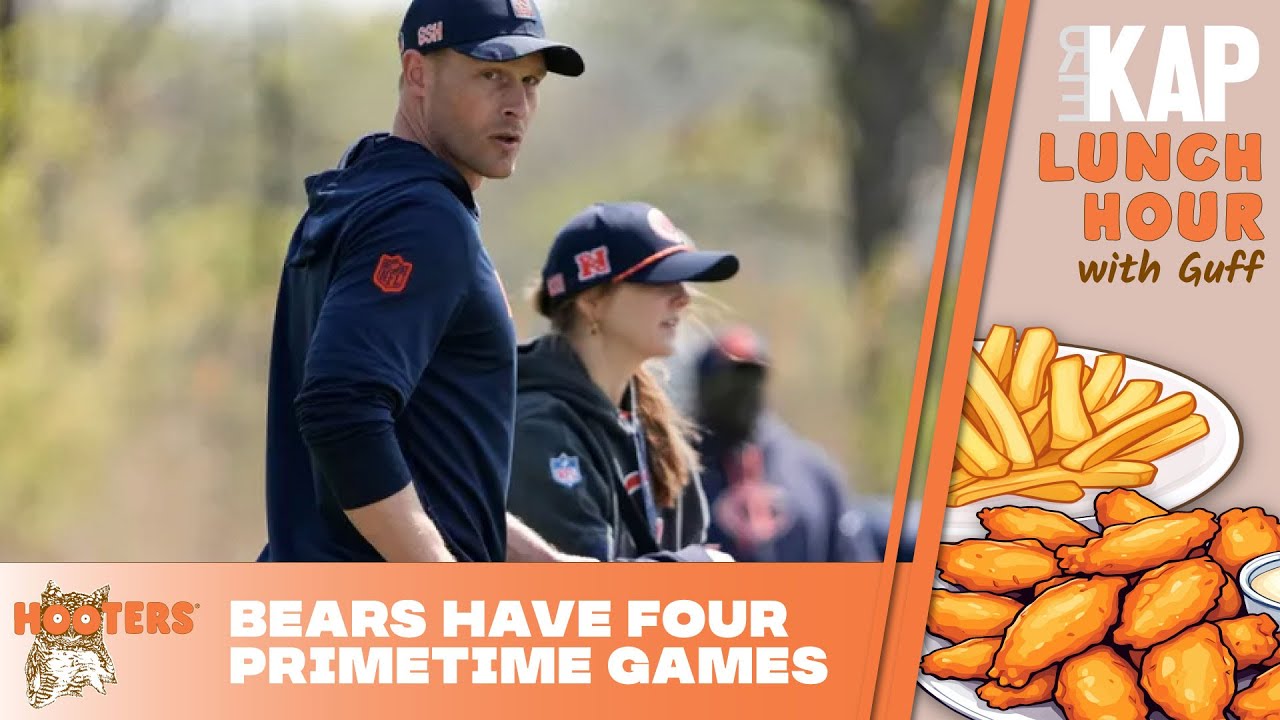 🍔 REKAP Lunch Hour with Guff: Bears have AT LEAST 4 Primetime games ...