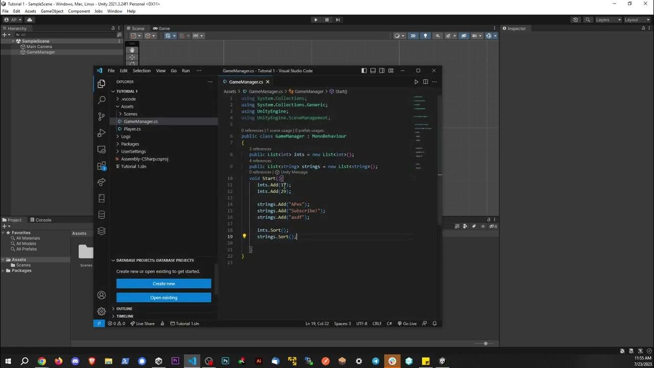How To Sort A List To Array In C Unity Development Coding Lists Gamedev Csharp Unity