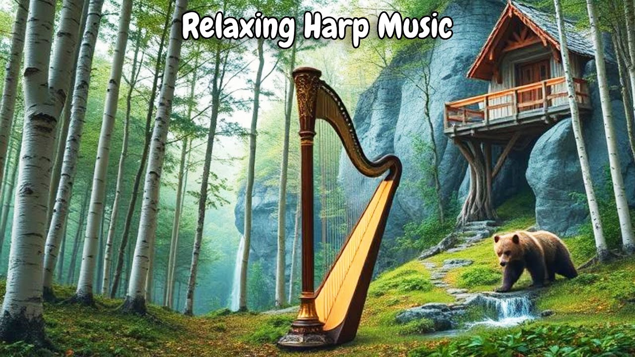 Relaxing Finnish Forest Harp Music for Sleep, Relax and Anxiety Relief ...