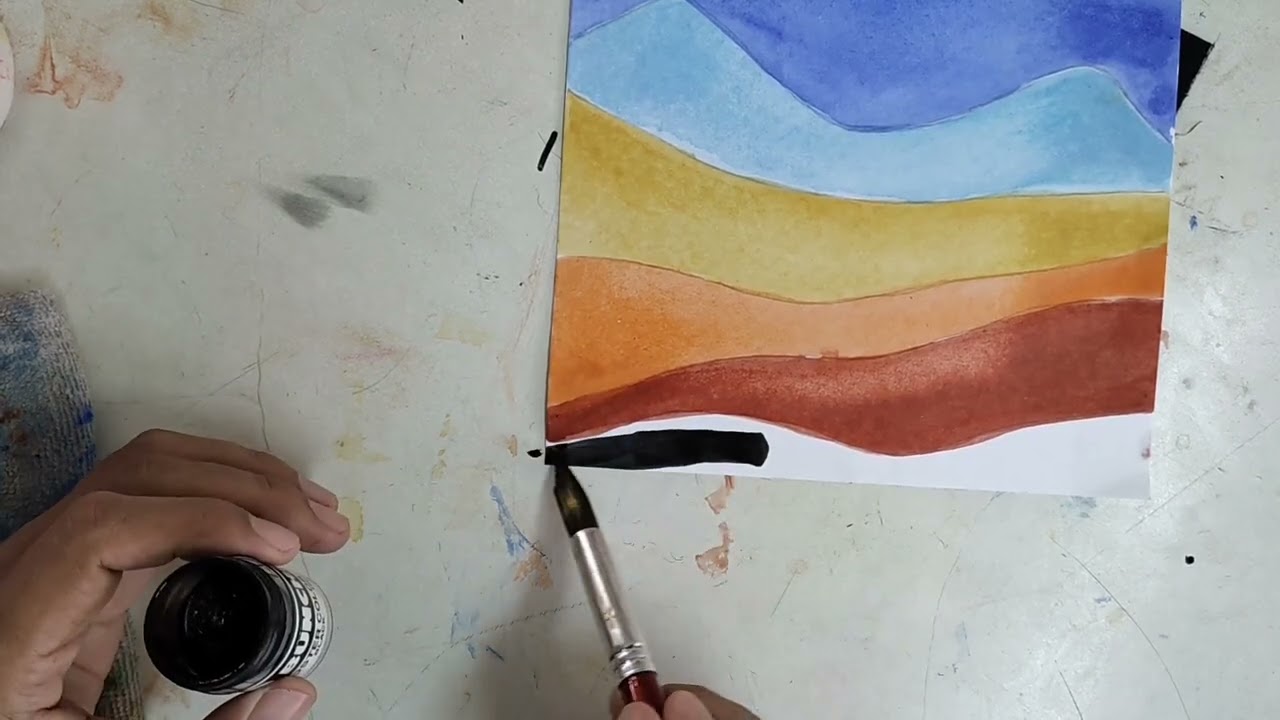 Dua langkah mudah hasilkan ton warna - YouTube