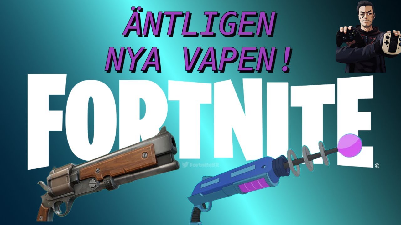 FORTNITE: DET HAR ÄNTLIGEN KOMMIT NYA VAPEN! - YouTube