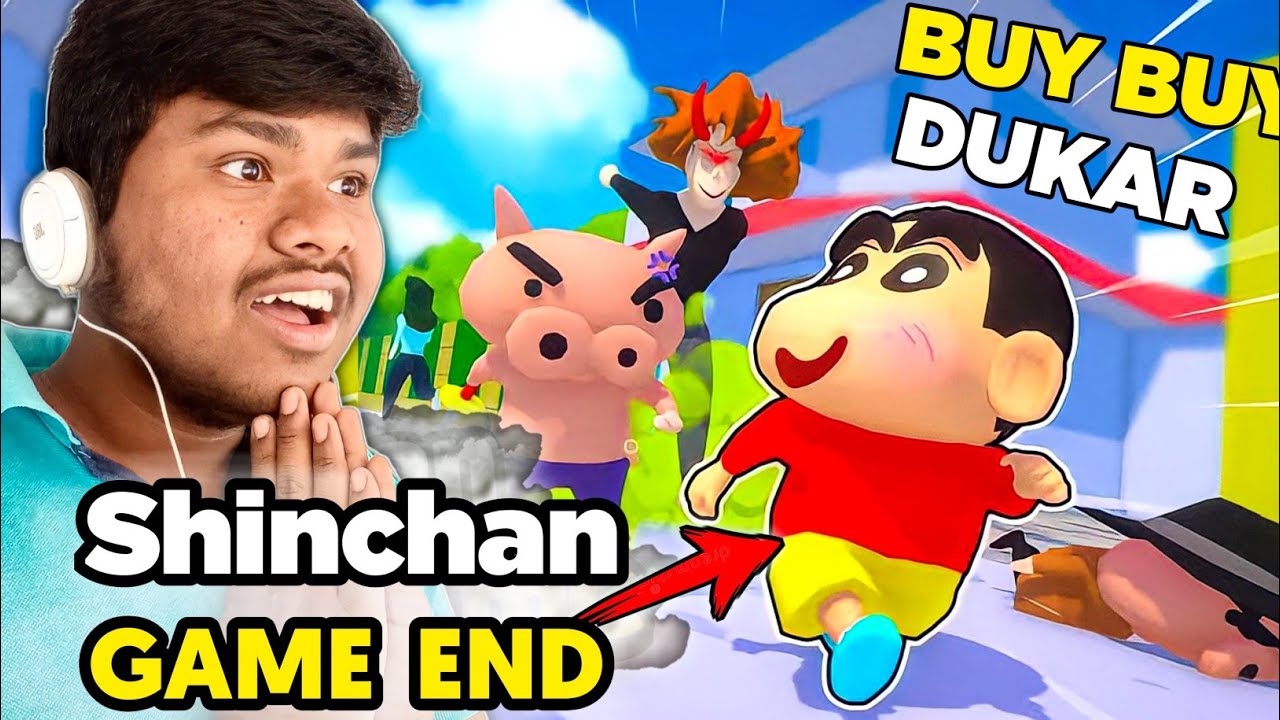 I Completed Shinchan 3D Open World Game!| ShinchanThe Game END ...