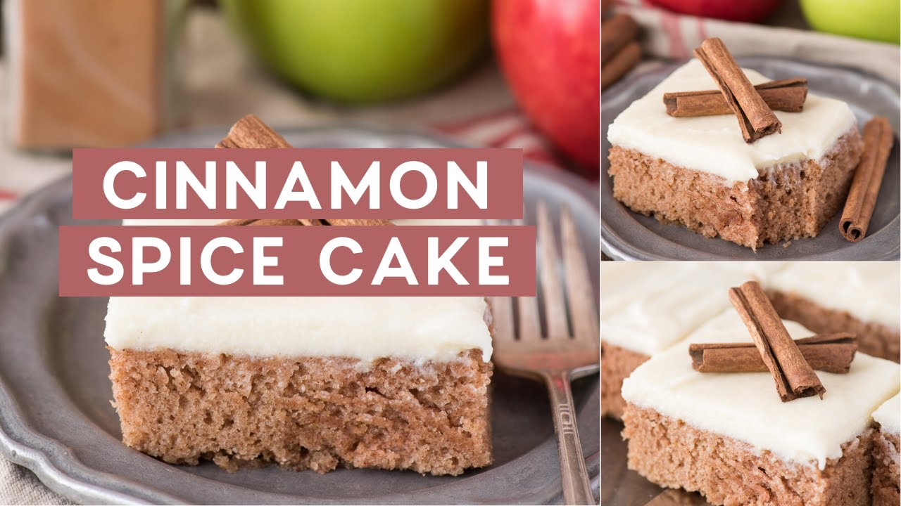 Cinnamon Spice Crazy Cake - YouTube