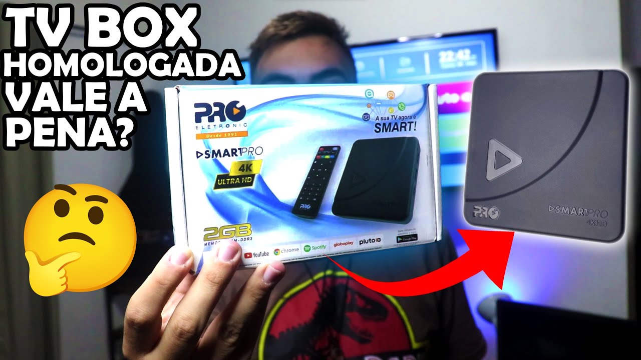 TV BOX SMARTPRO VALE A PENA?? Tv Box homologada da ProEletronic - YouTube
