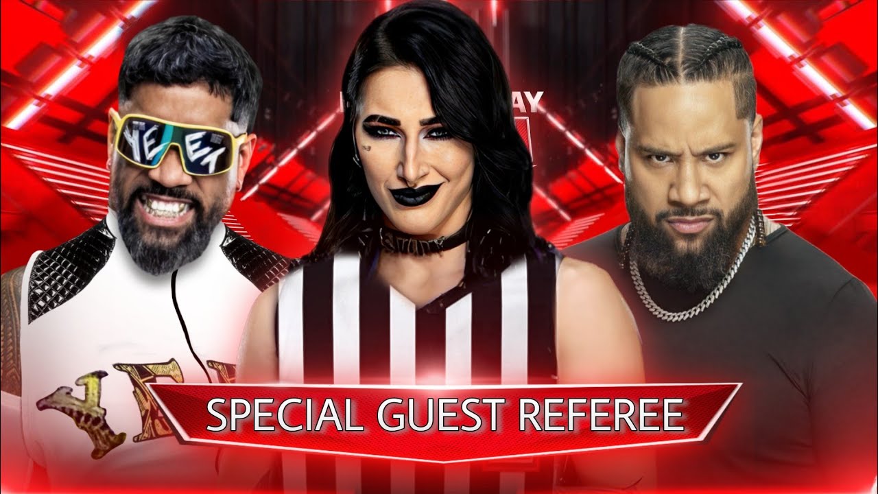 WWE 2K24 | Special Guest Referee Match - Jey Uso VS Jimmy Uso | WWE RAW ...