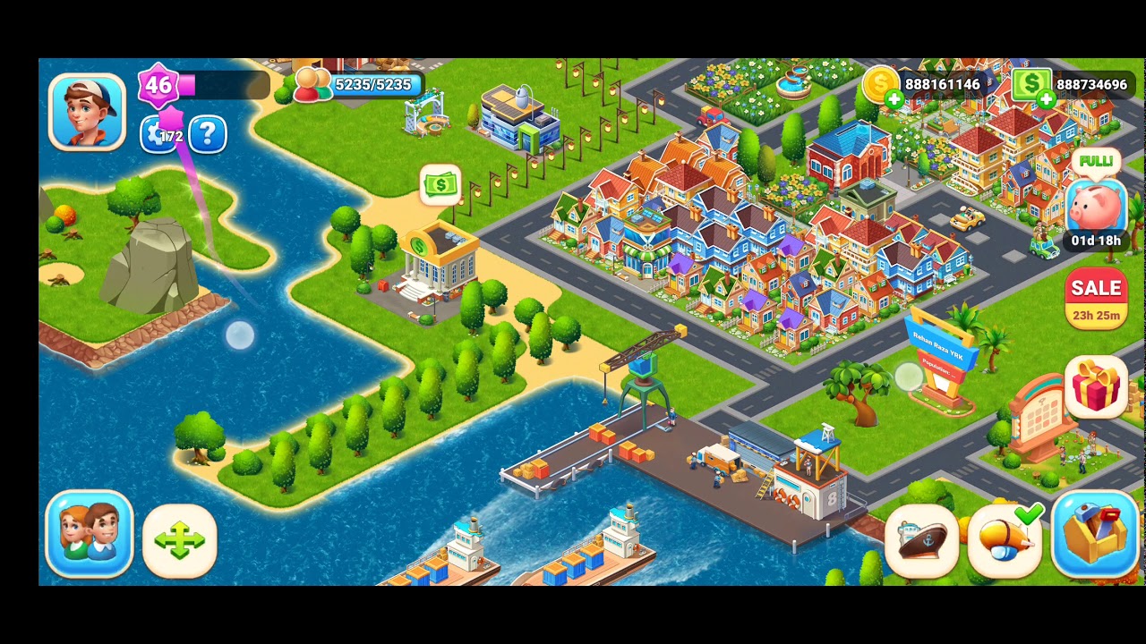 Farm city best gameplay level 46 Part 6 - YouTube
