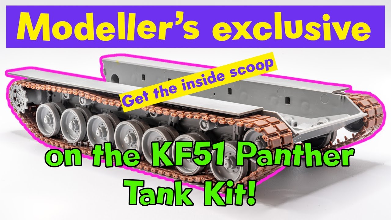 Embark on a Modeller's Journey: Unveiling the KF51 Panther Tank Kit ...