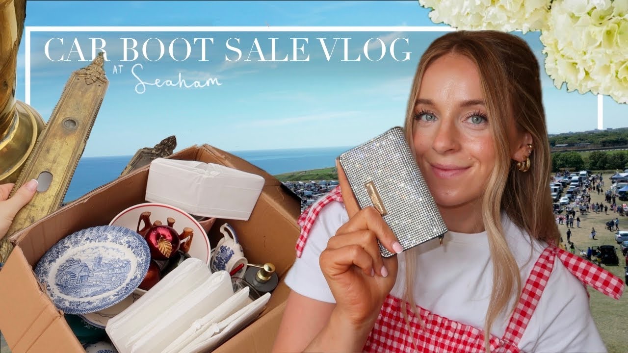 A FAMILY TRIP TO THE CAR BOOT SALE | Part 1 - VLOG | Hunting for ...