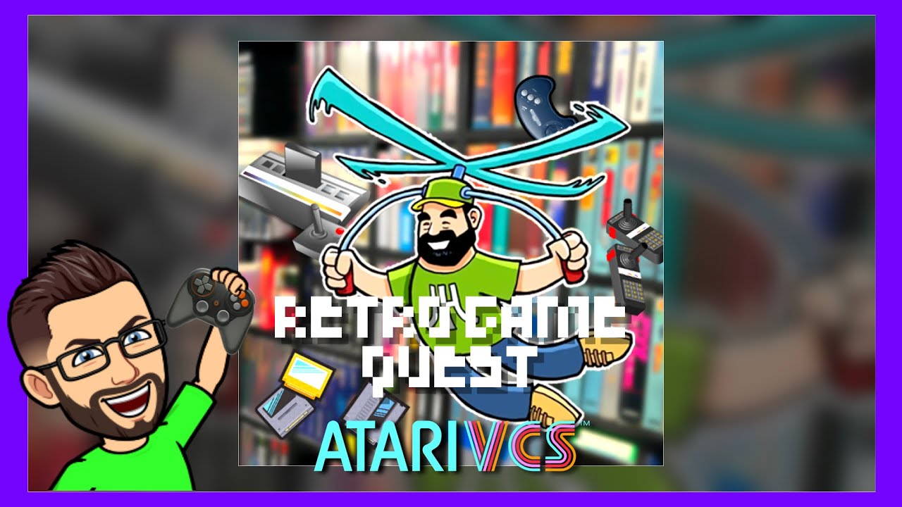 Retro Game Quest 2600 gameplay on Atari VCS - YouTube