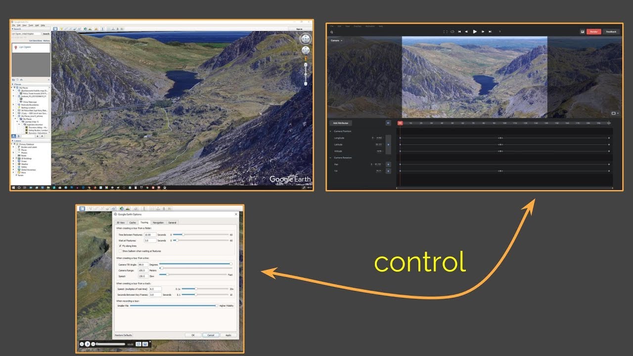 How Studio fits with Earth Pro Movies 2.002 Learn Google Earth Studio ...