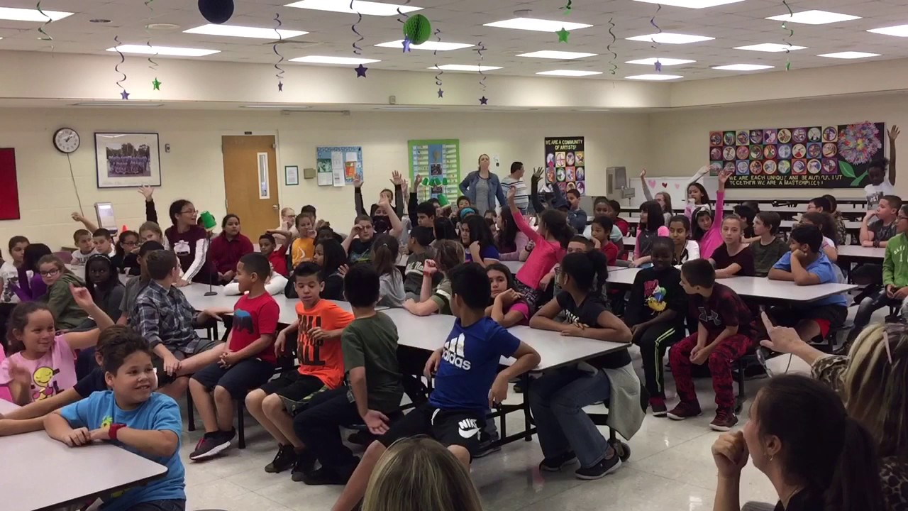 Dr Shanta Barton Stubbs encouraging elementary students to know that ...