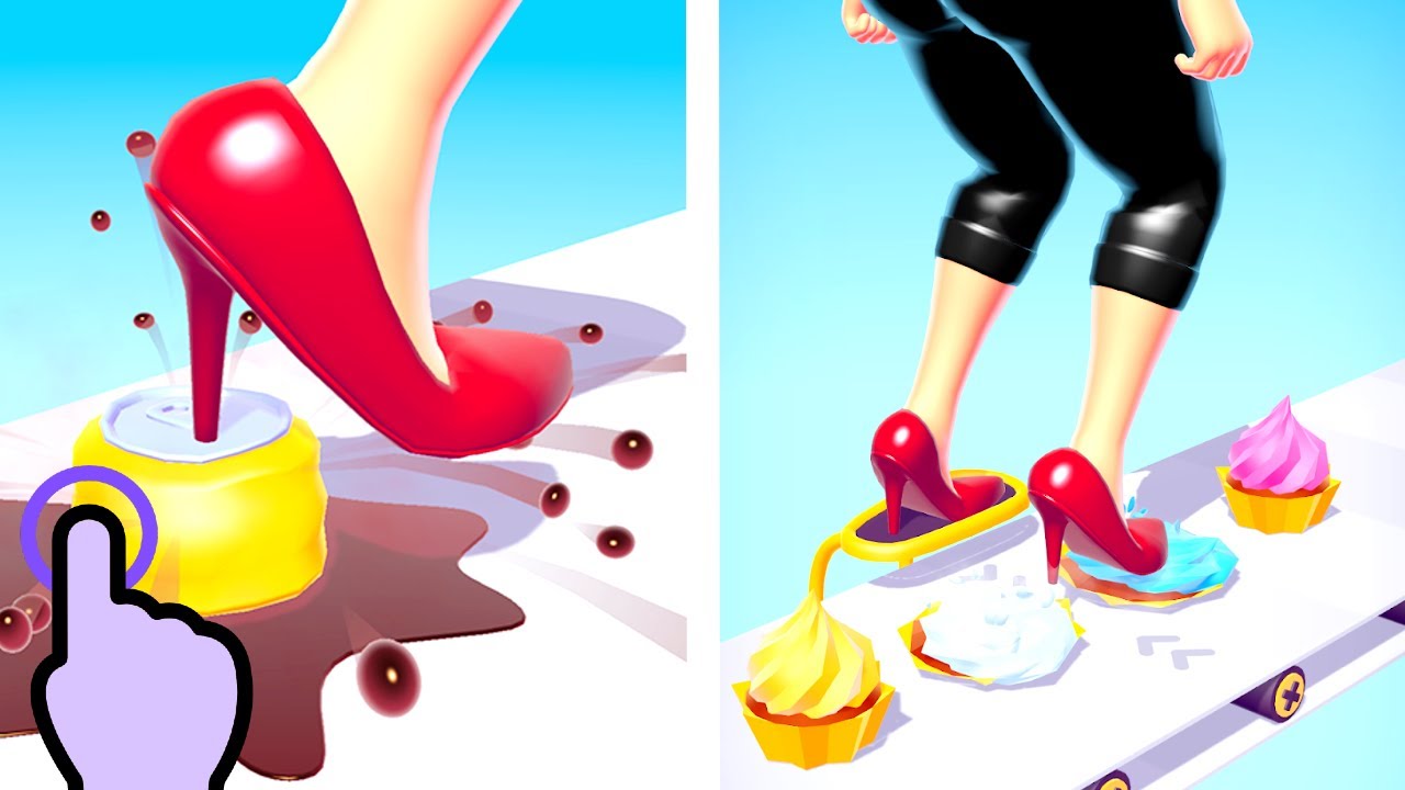 Heel Step Smash - Leg Step Smash Run - All Levels iOS Android GamePlay ...