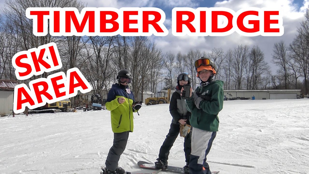 Timber Ridge Ski Area - 4K (Gobles, Michigan 2/19/22) - YouTube