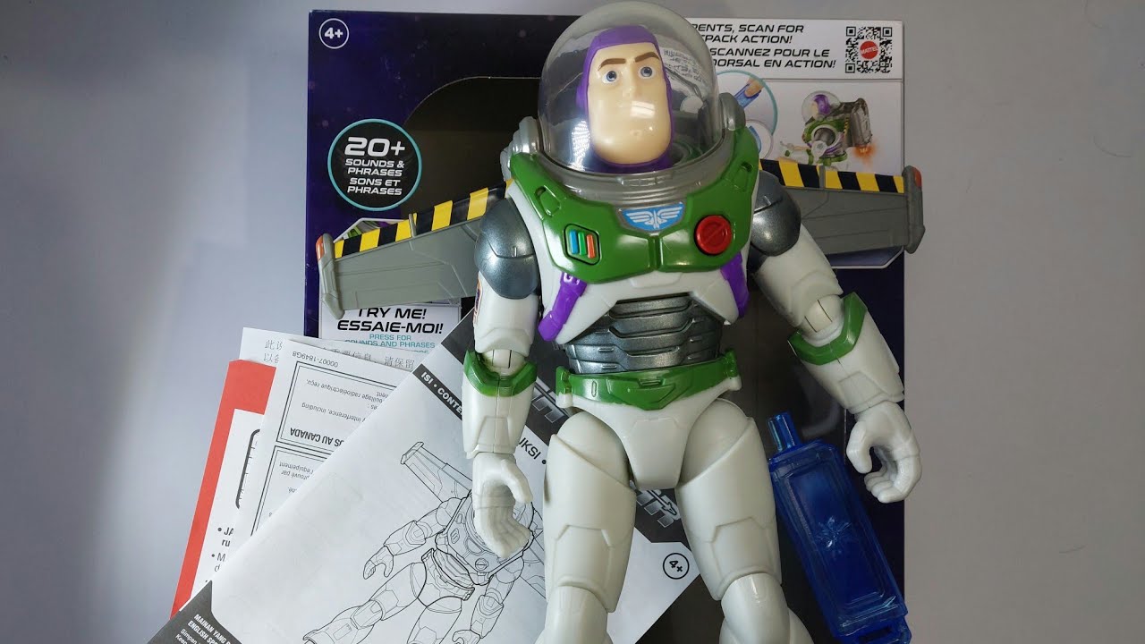 Disney Pixar Lightyear Jetpack Liftoff Buzz Lightyear From Mattel ...
