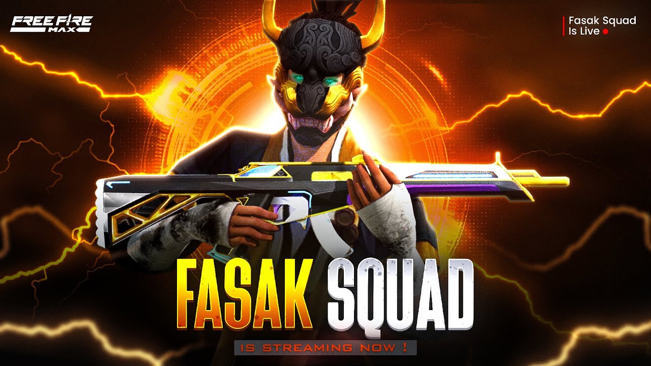 Free Fire Live Telugu || FF Live Telugu || Fasak Squad - YouTube