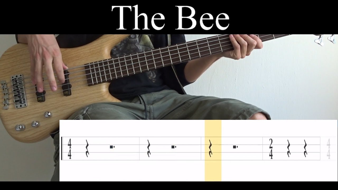 The Bee (Amorphis) - Bass Cover (With Tabs) by Leo Düzey - YouTube