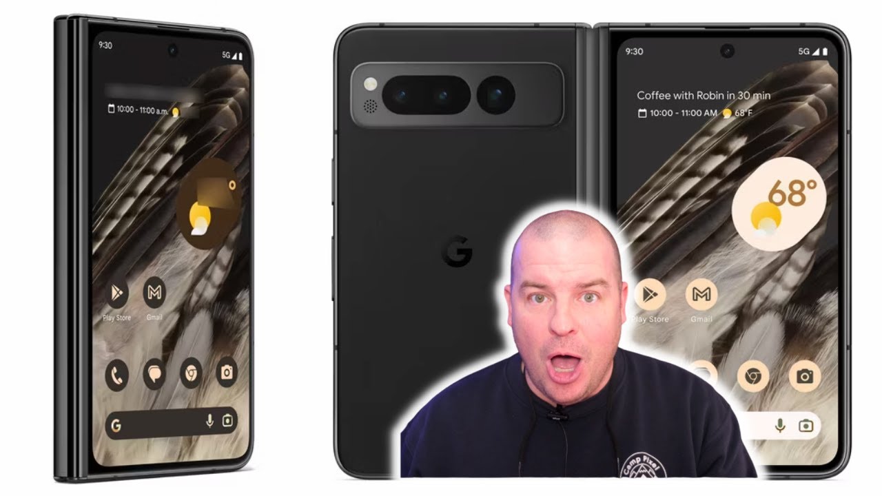 Google Pixel Fold Official Photos: Front Display you can Actually Use ...