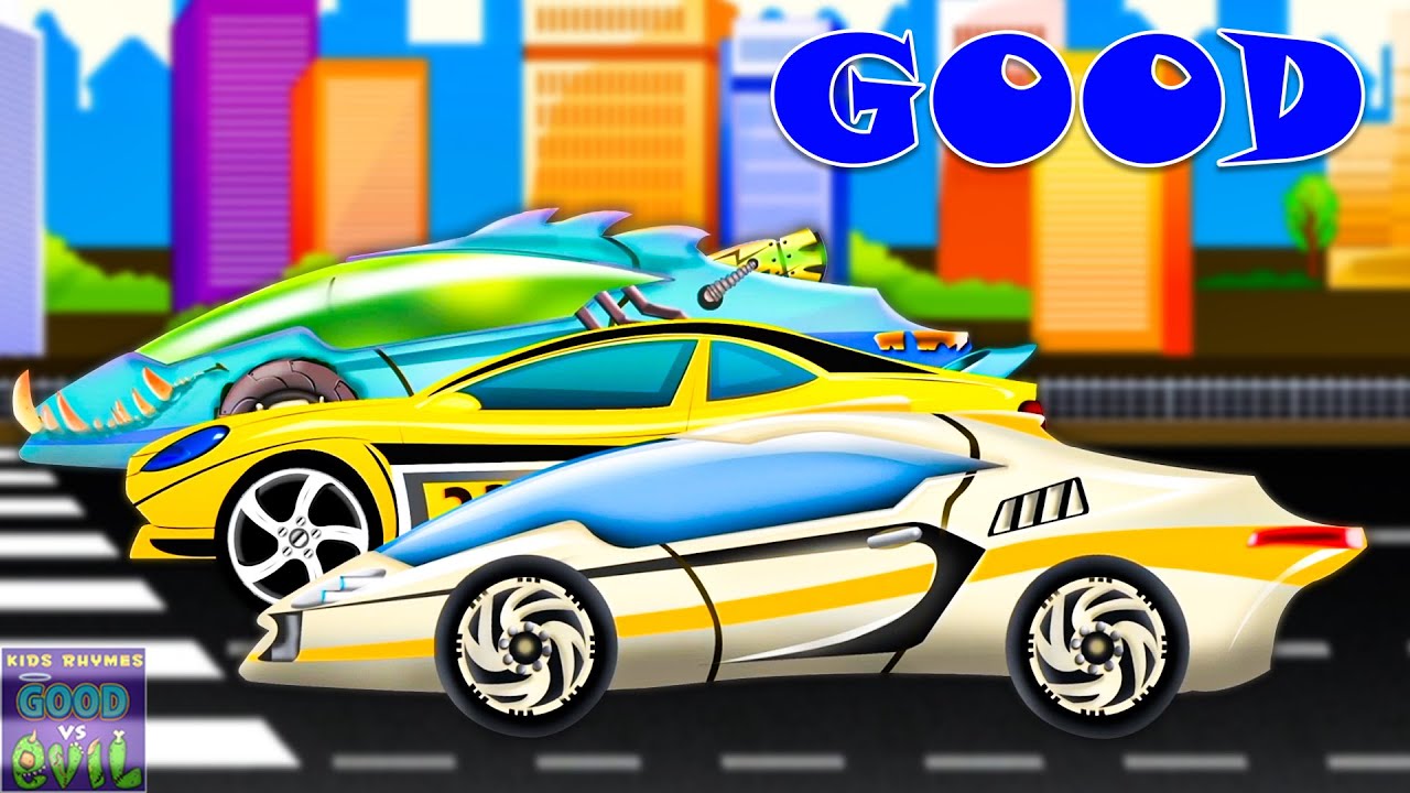 Animated Car Cartoon & More Vehicles videos for Children - YouTube