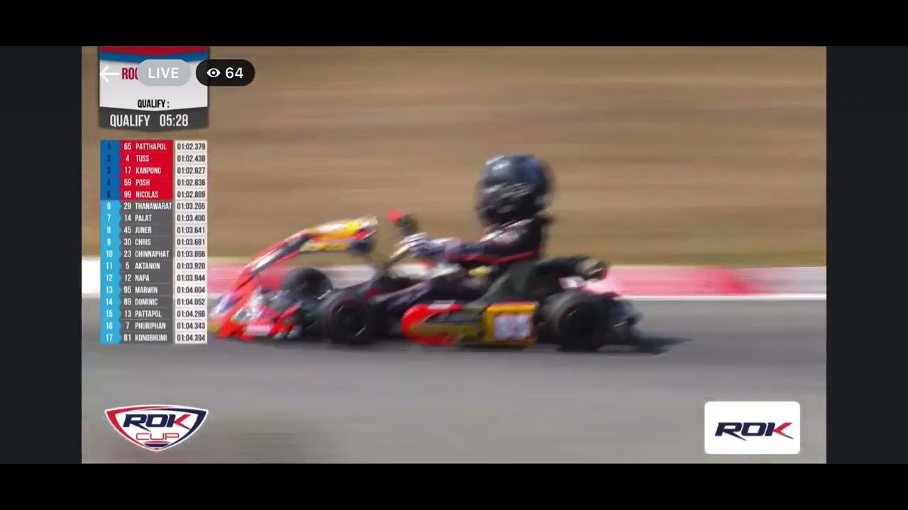 ROK CUP THAILAND 2023 สนามที่ 2 - Qualify Rookies - YouTube