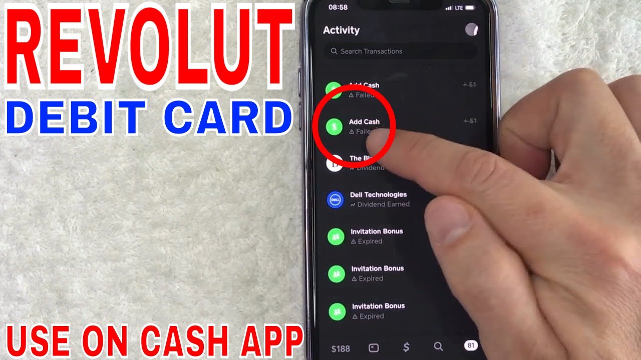 How To Use Revolut Debit Card On Cash App 🔴 - YouTube