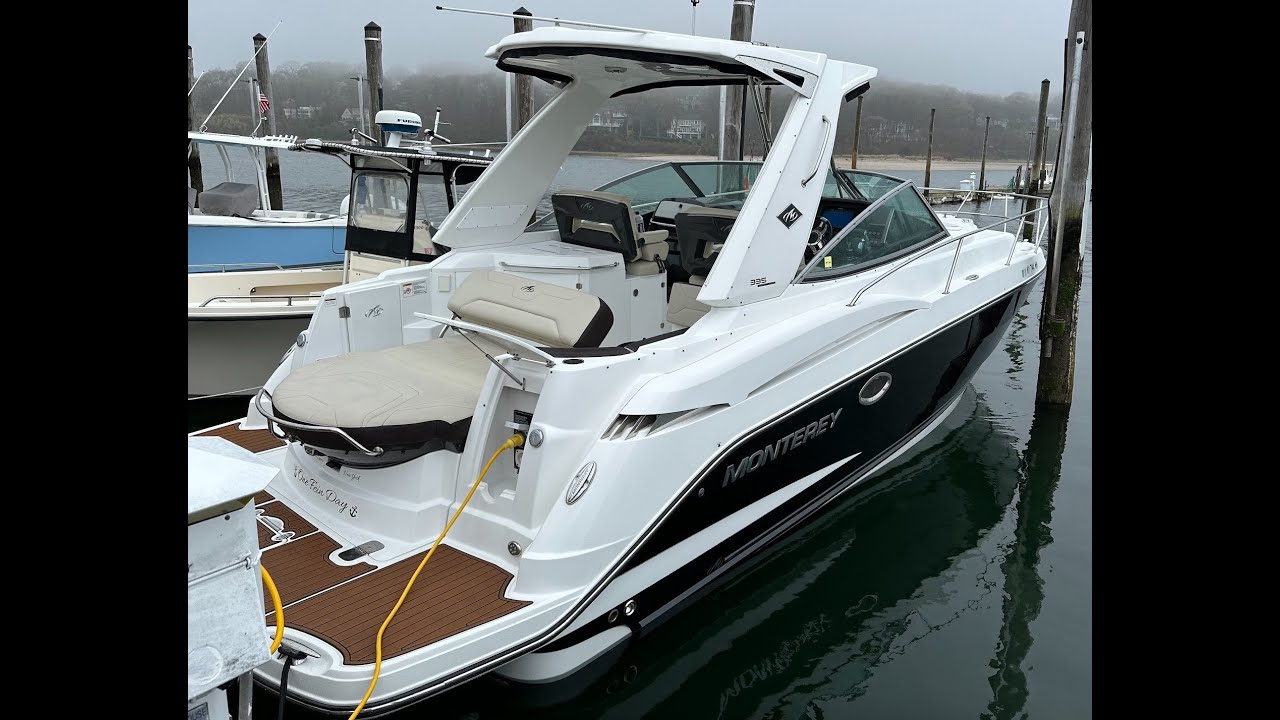 Monterey 335 Sport Yacht - 2017 - YouTube