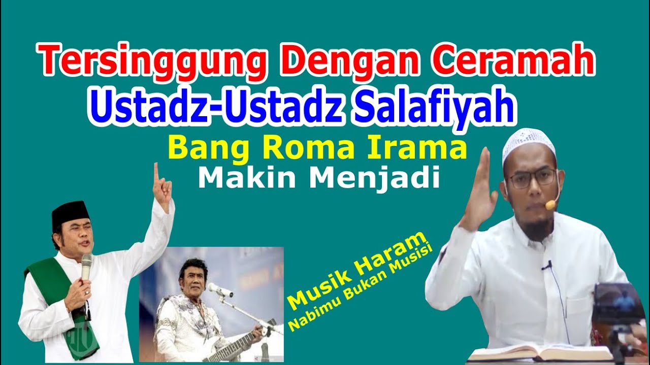 Sentil Profesi Ruwaibidhah... Inilah Ceramah Yang Membuat Roma Irama ...