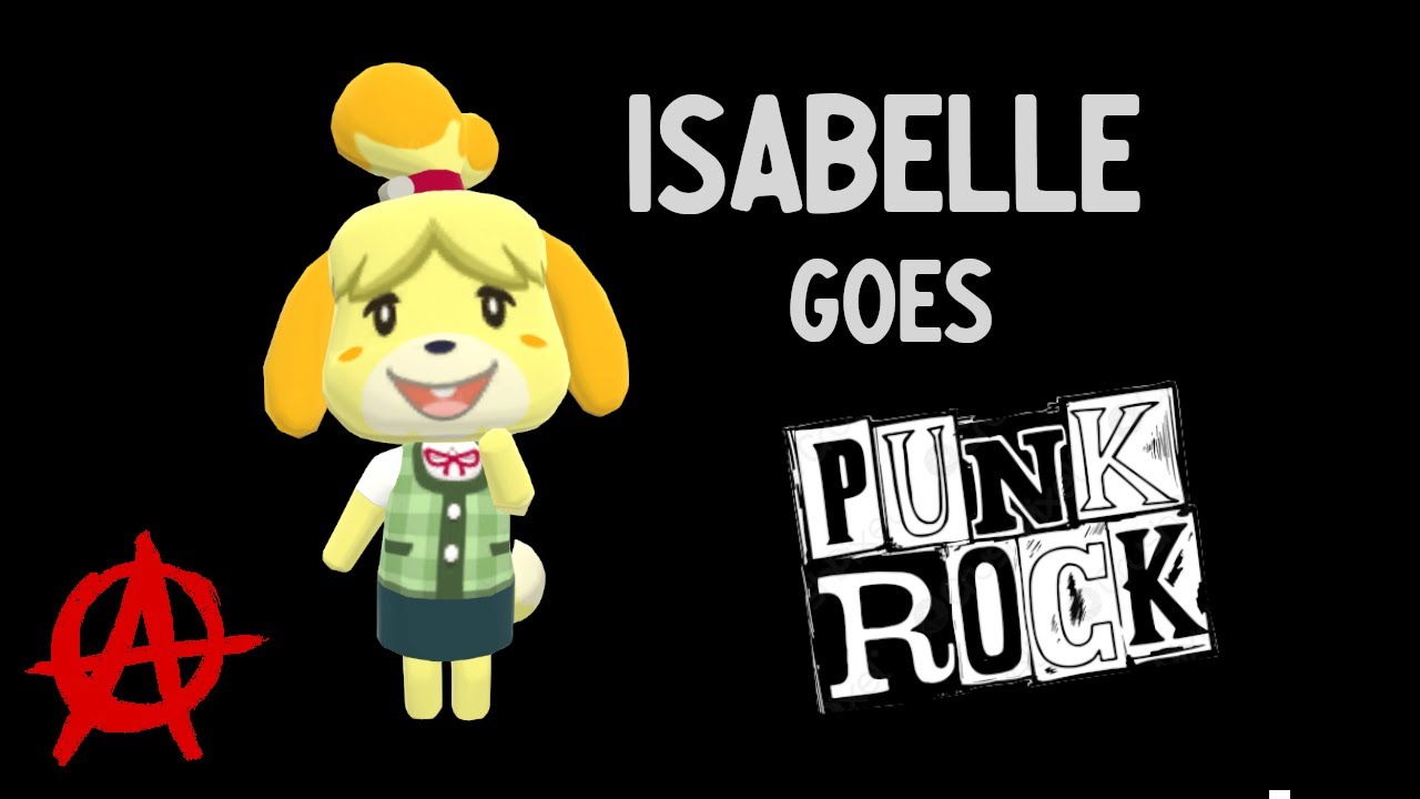 Isabelle Goes Punk🤘️Rock🎸️ (Bubblegum K.K.) - YouTube