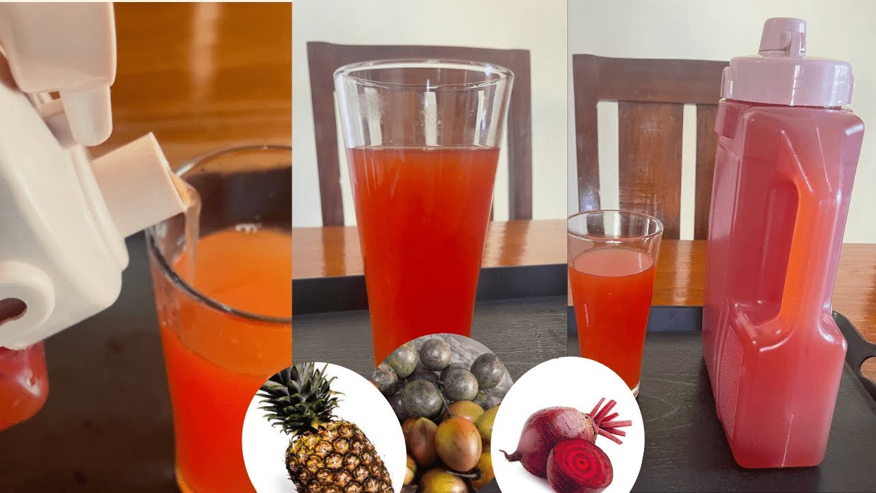 Nta Blender? Ntacyo bitwaye! Dore uko wakora jus y’Inanasi, amatunda ...