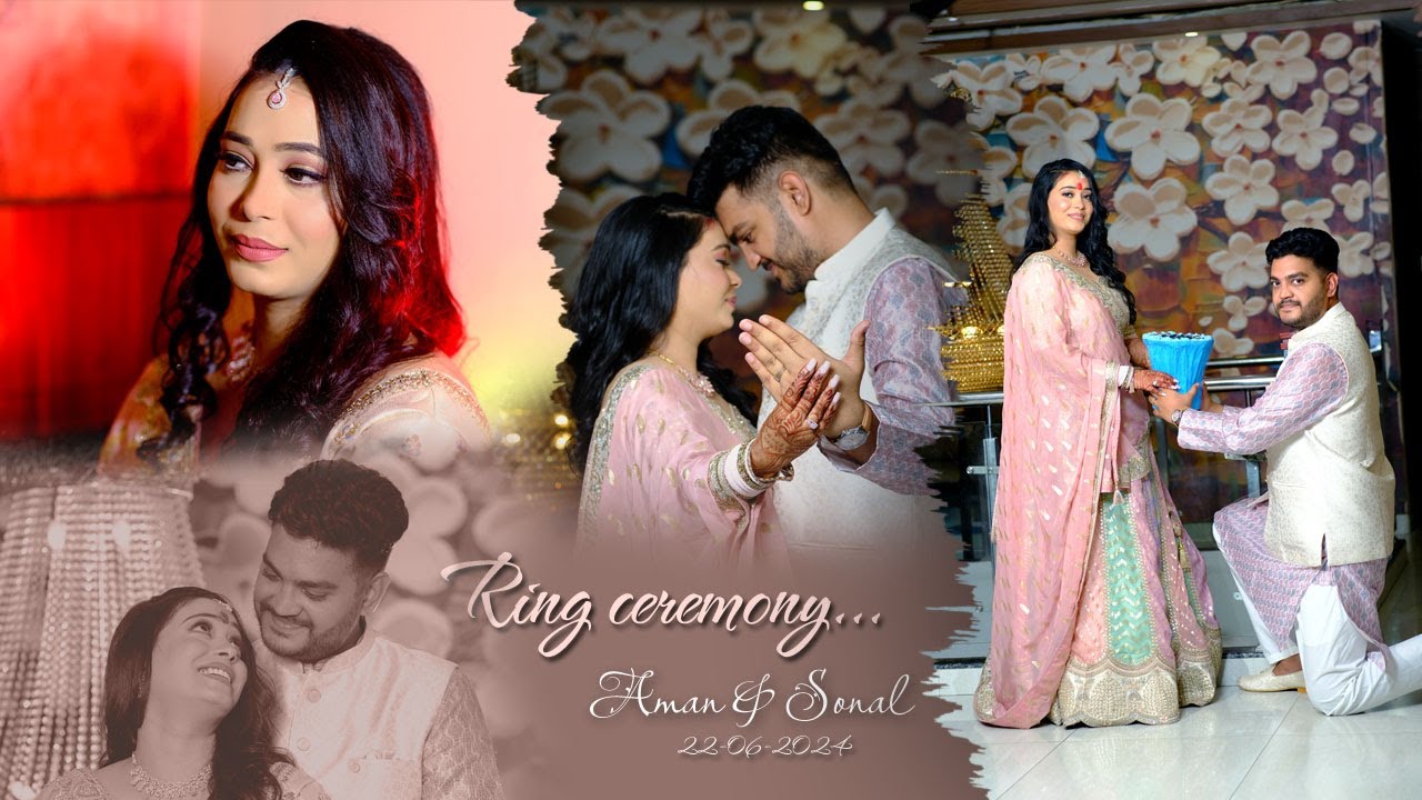 Royal Ring Ceremony Highlights 2024 4K VIDEO AMAN & SONAL SAI ATUDIO ...