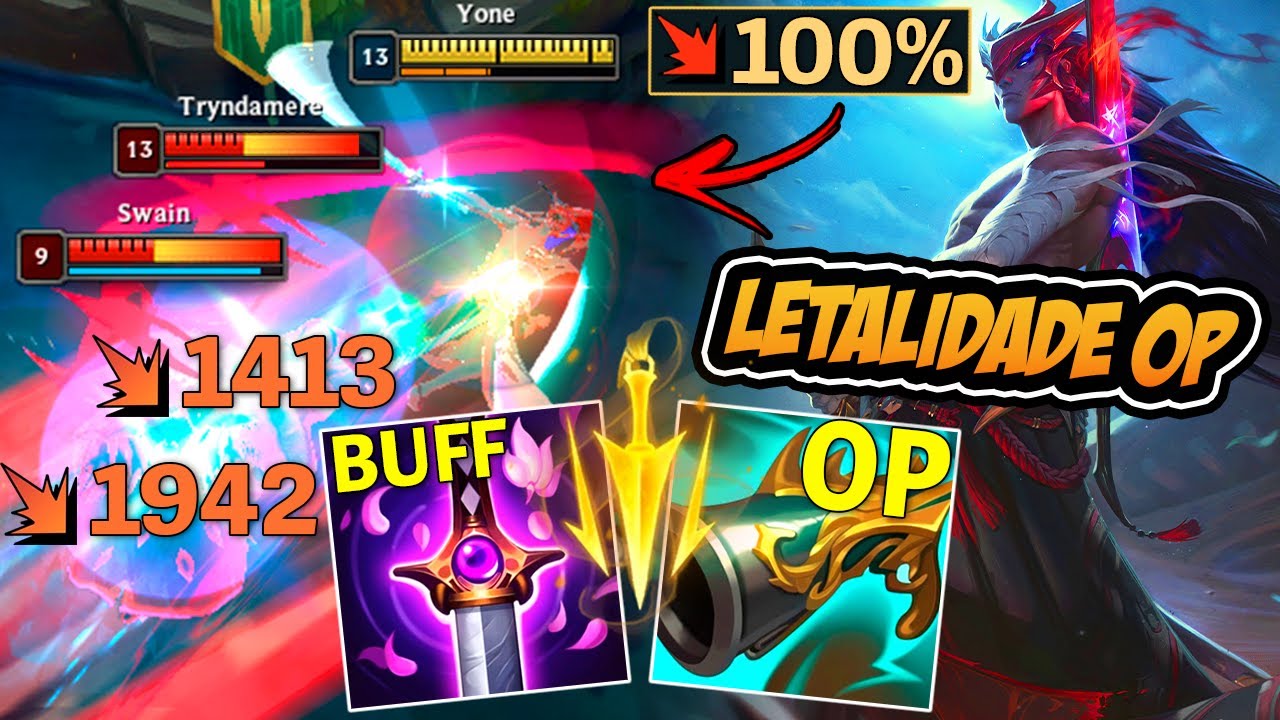 YONE FULL LETALIDADE DE YOUMUU É ASSUSTADOR *muito op* - LEAGUE OF ...