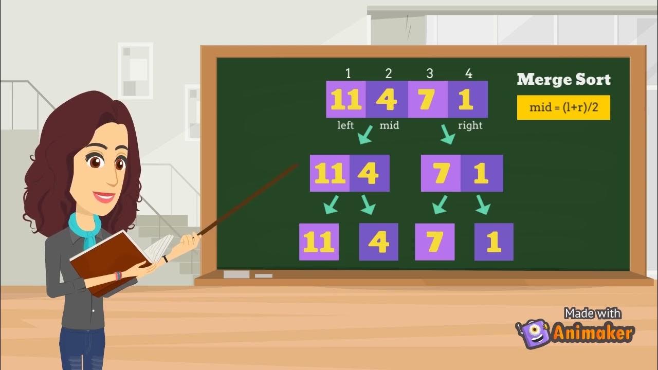 Merge Sort Animasi - YouTube