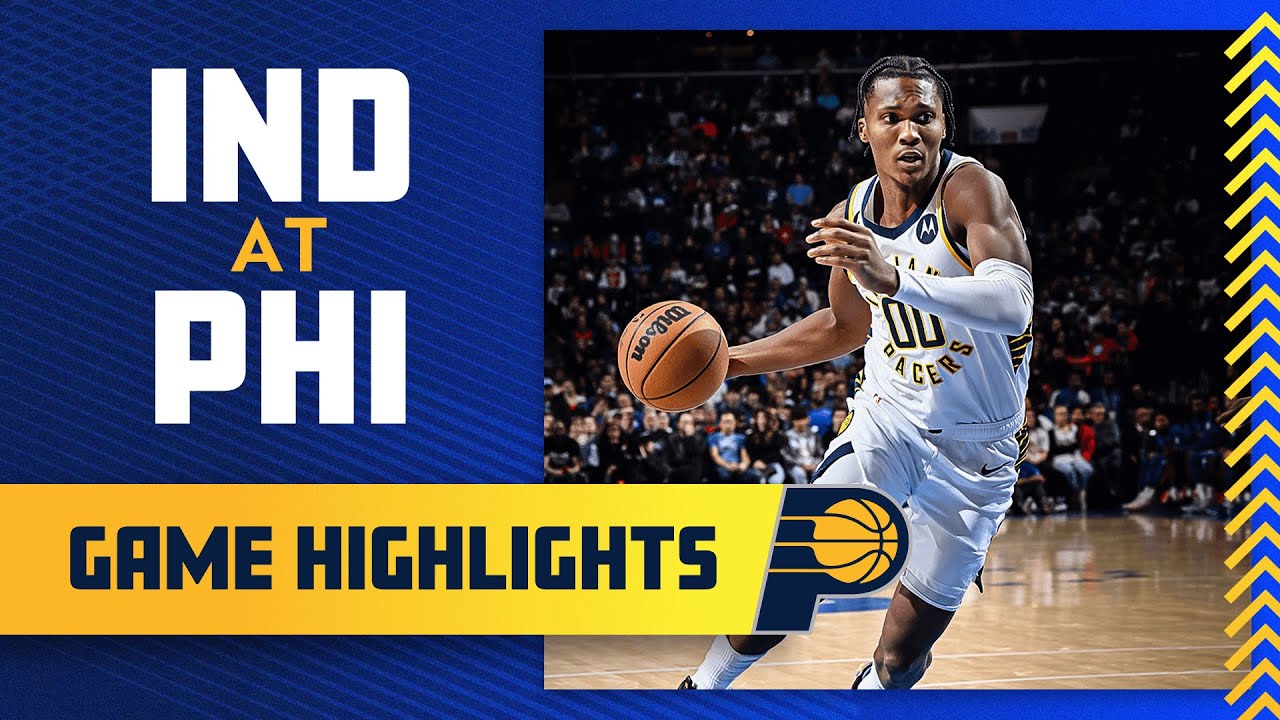Indiana Pacers Highlights at Philadelphia 76ers | January 4, 2023 - YouTube