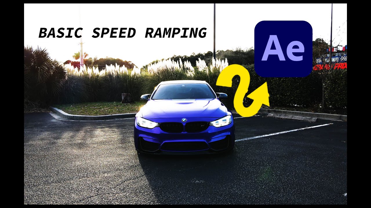 HOW TO SPEED RAMP IN AFTER EFFECTS (BASIC) - YouTube