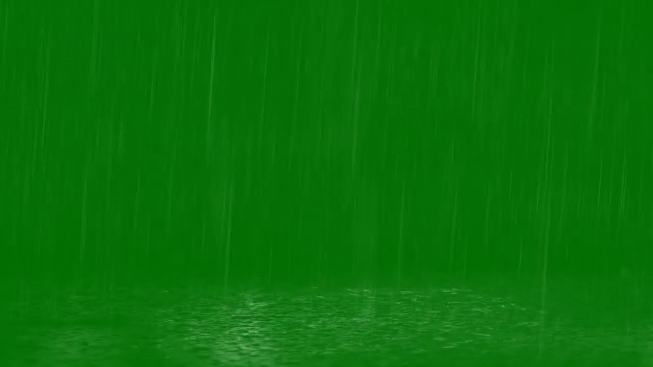 Green Screen Rain Drops #2 - YouTube