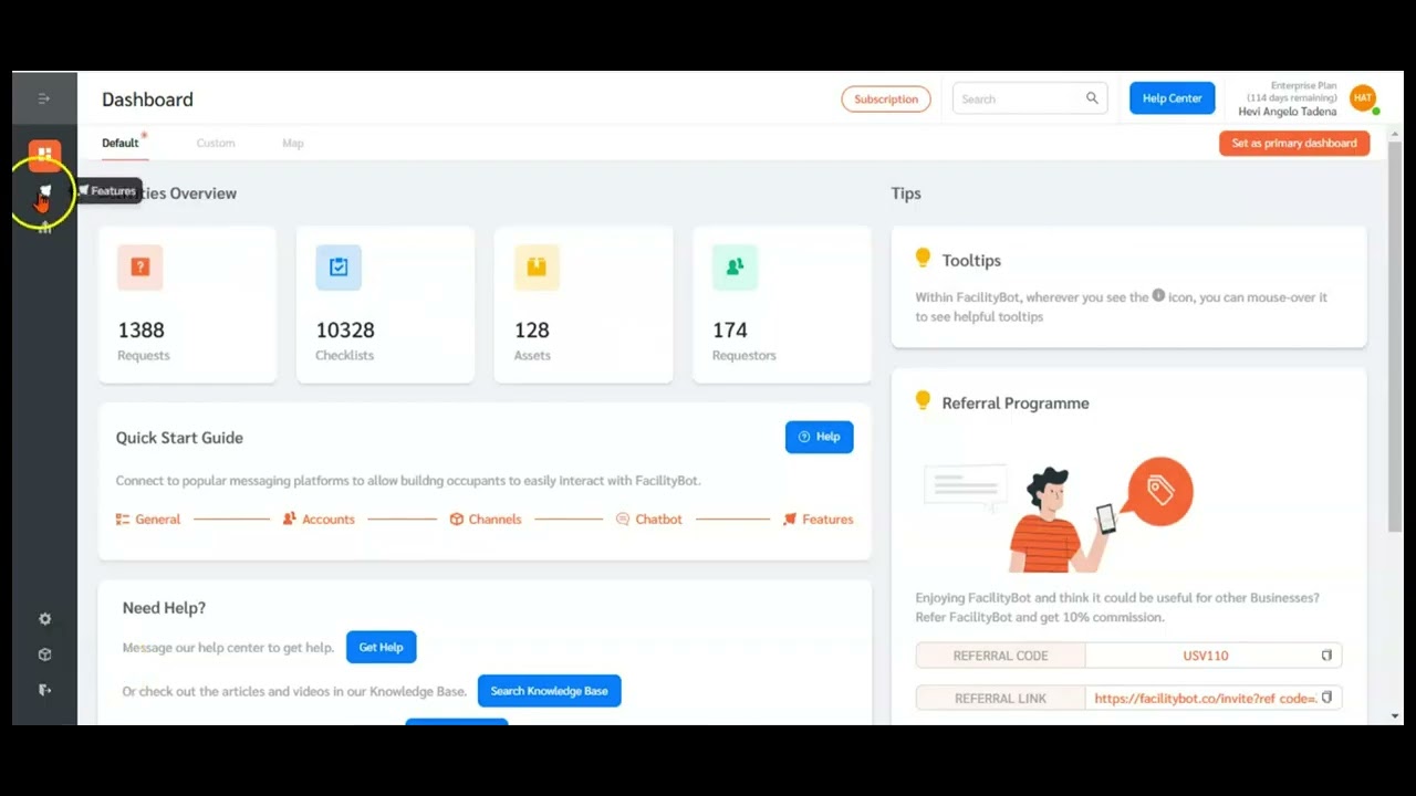 FacilityBot | Permit to Work Layer on Map Dashboard - YouTube