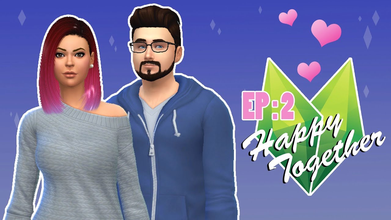 The Sims 4: Happy Together | Let's Play: Ep. 2 | Meet Our Sims - YouTube